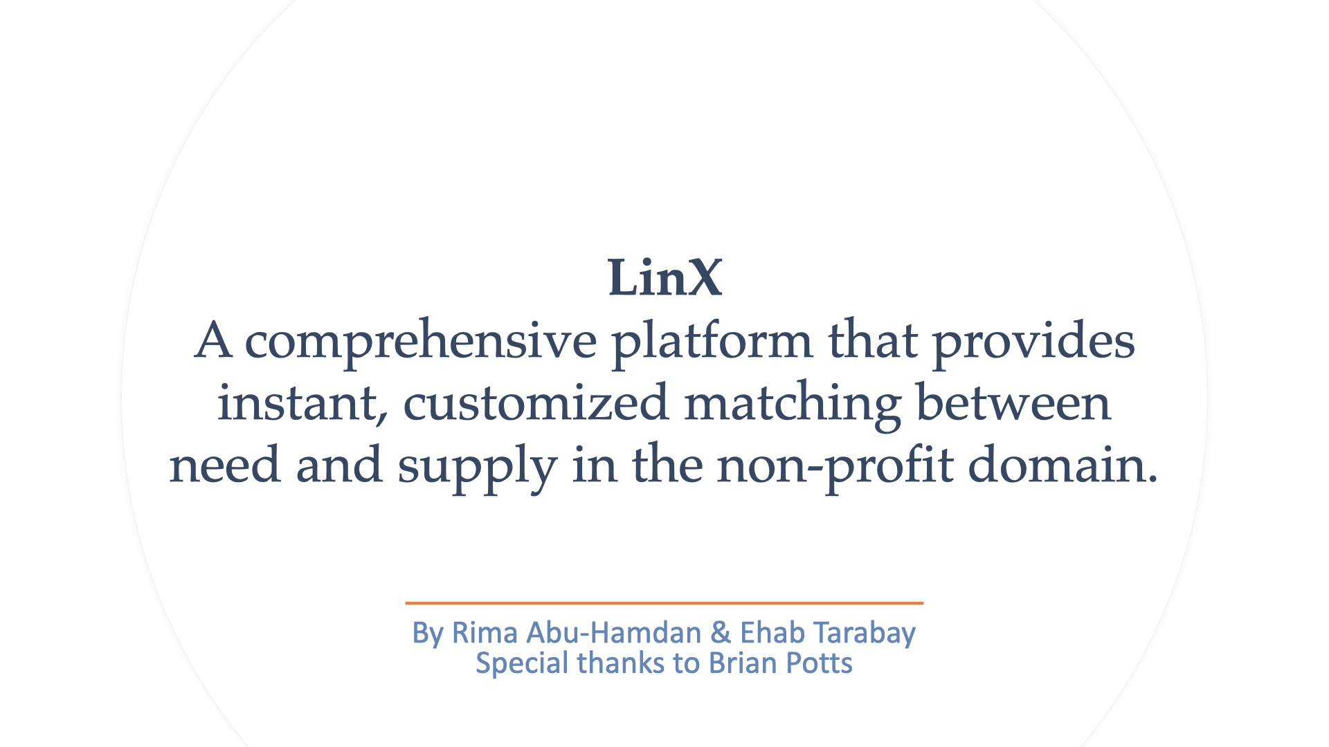 LinX – HBAP Ideation Journey Experience