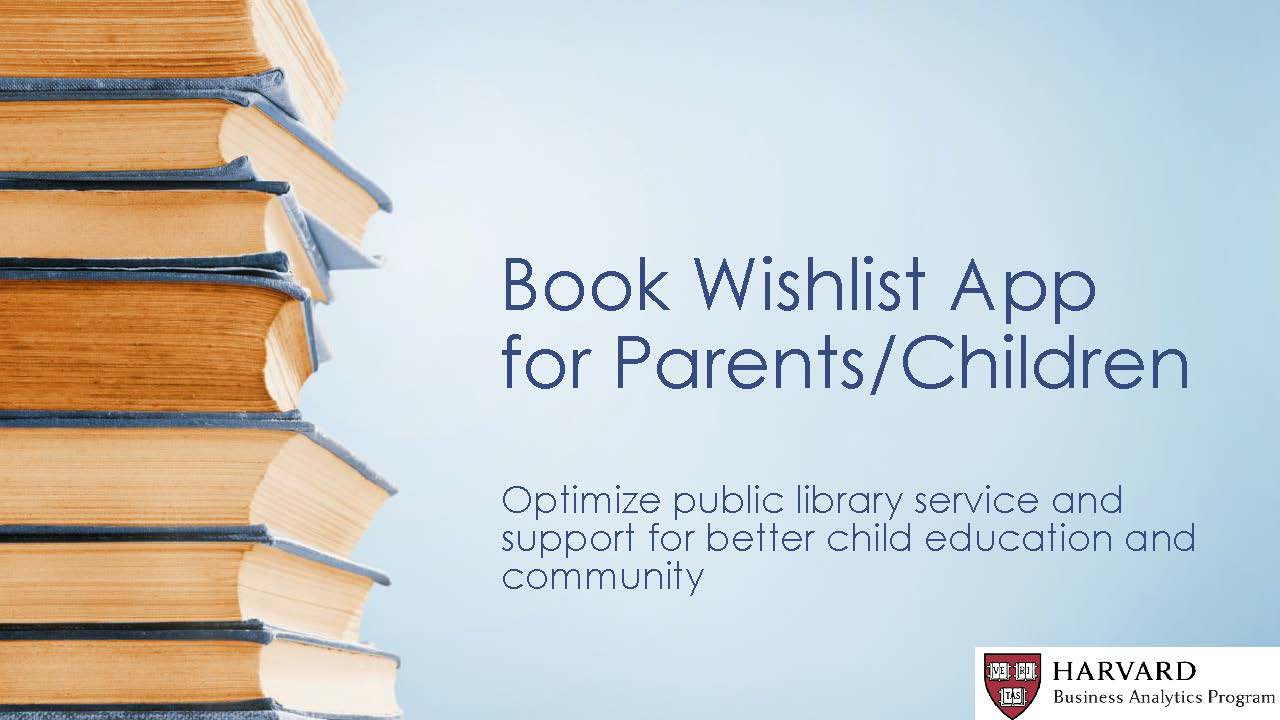 Book Wishlist App for Parents/Children – Optimize Public Library ...